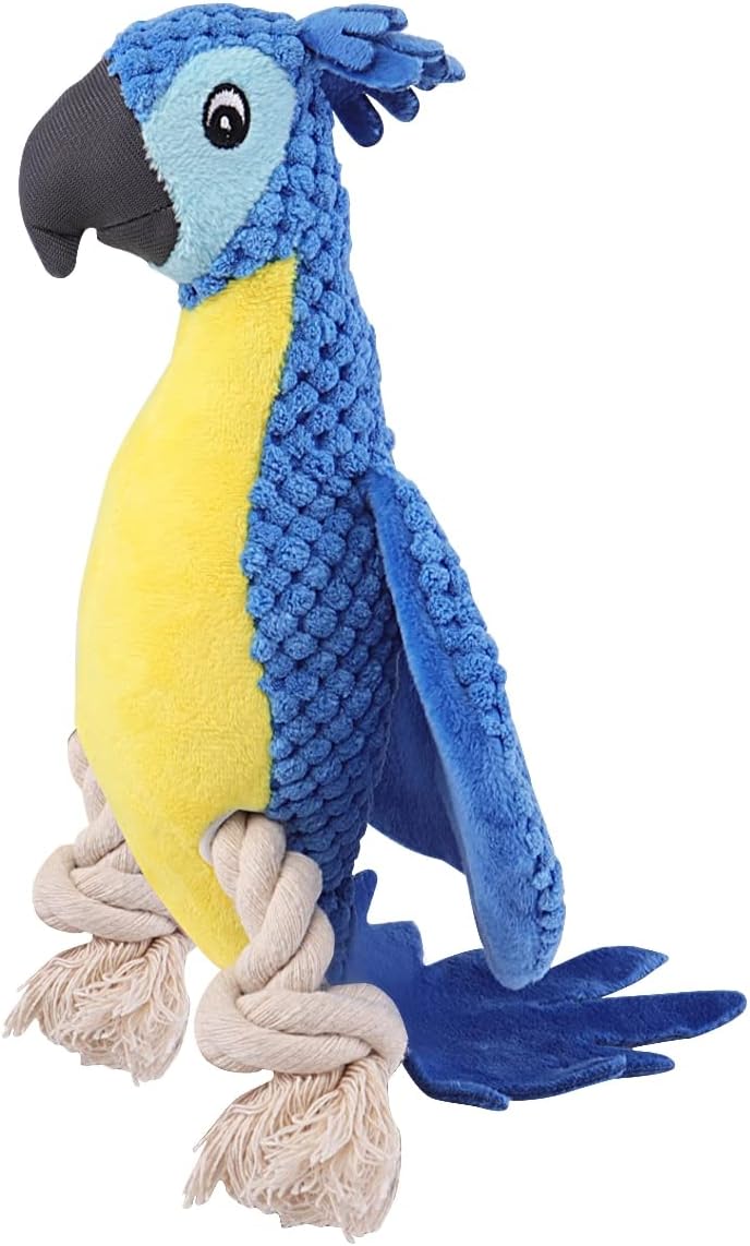 Amazon.com : KuddelMuddel Squeaky Crinkle Dog Plush Toy, Cute Animal ...