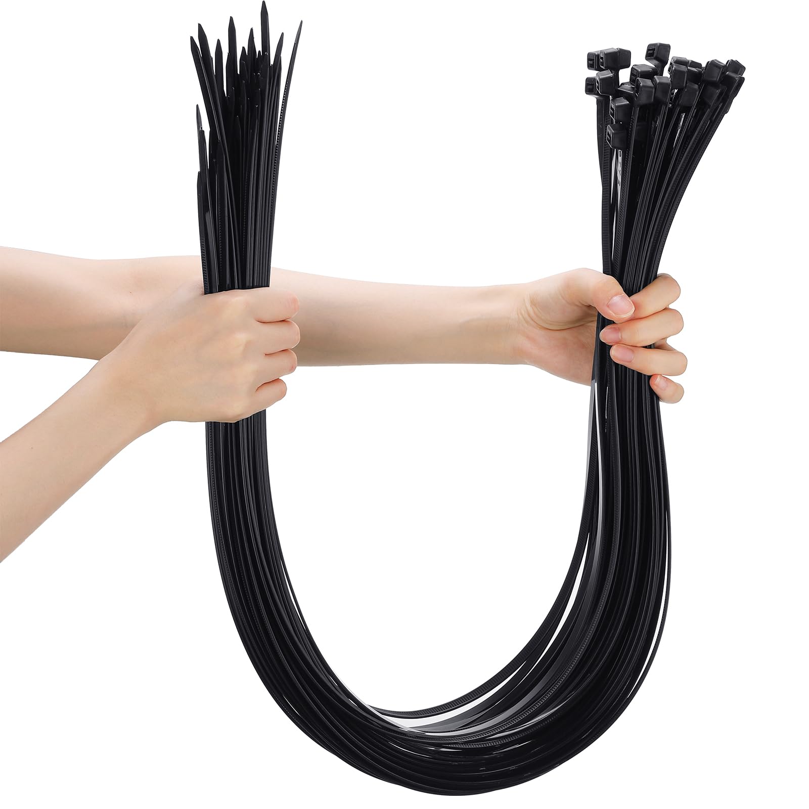 Amazon.com: Shappy 50 Pcs Zip Ties Heavy Duty Strong Large Cable Wire ...