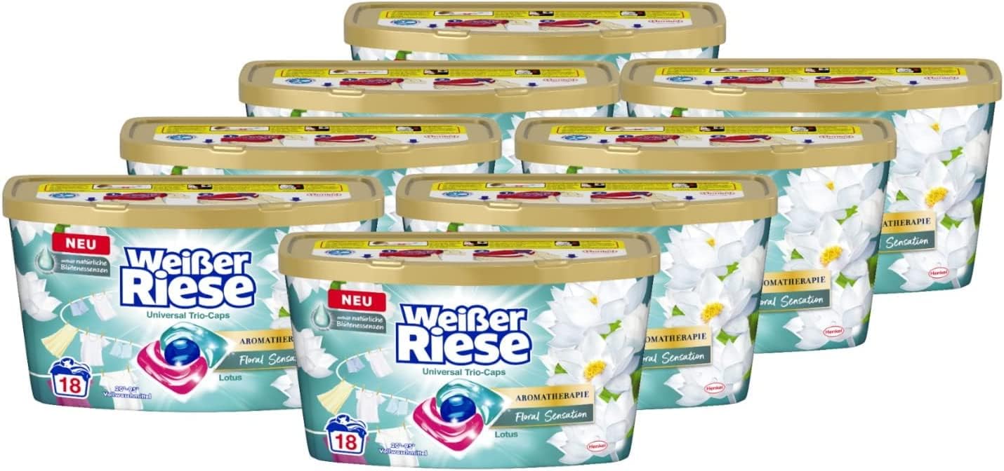 Weißer Riese Universal Trio-Caps Aromatherapie Floral Sensation (8x 18 ...