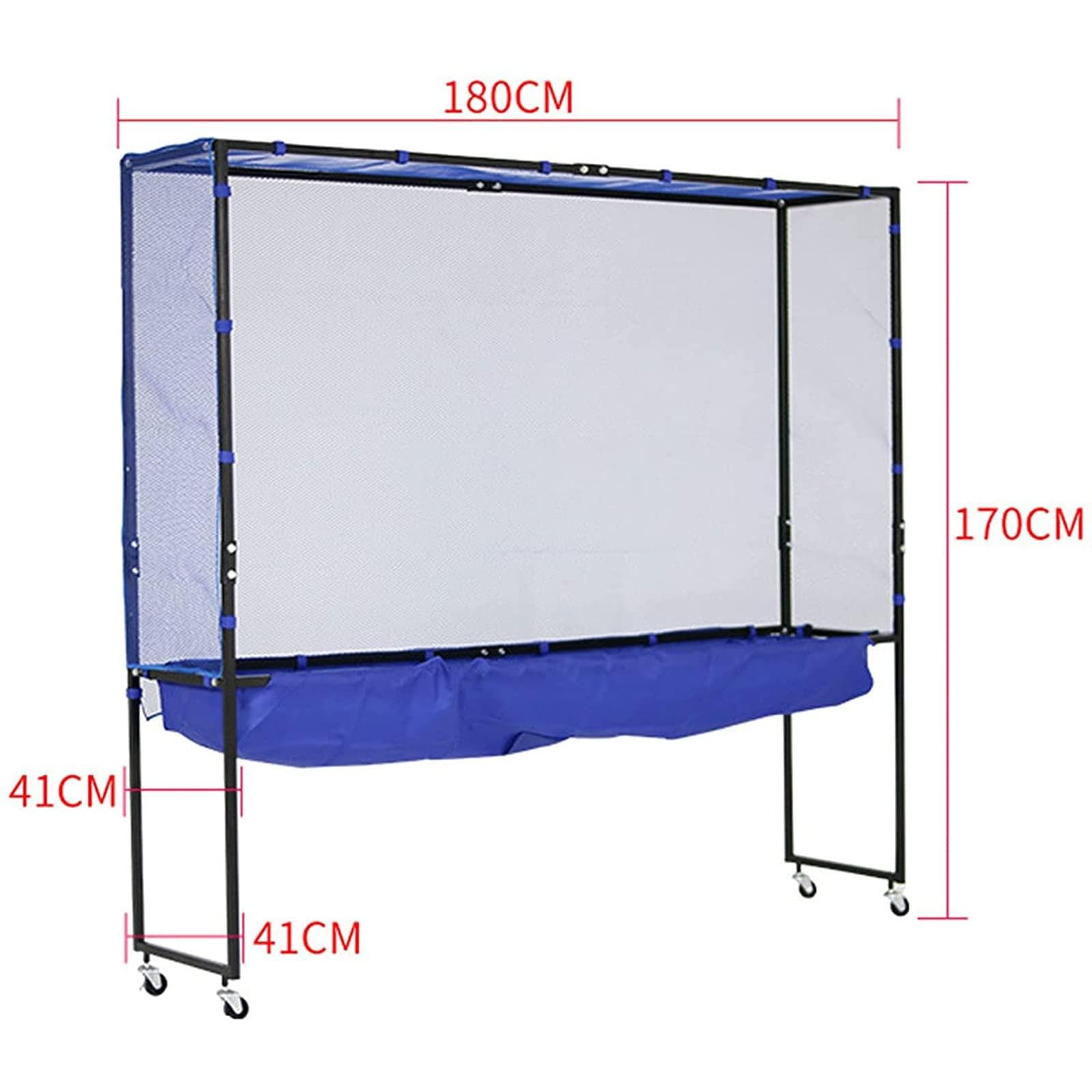 Amazon.co.jp: ピンポンボールキャッチネット ホイール付き 卓球ボール