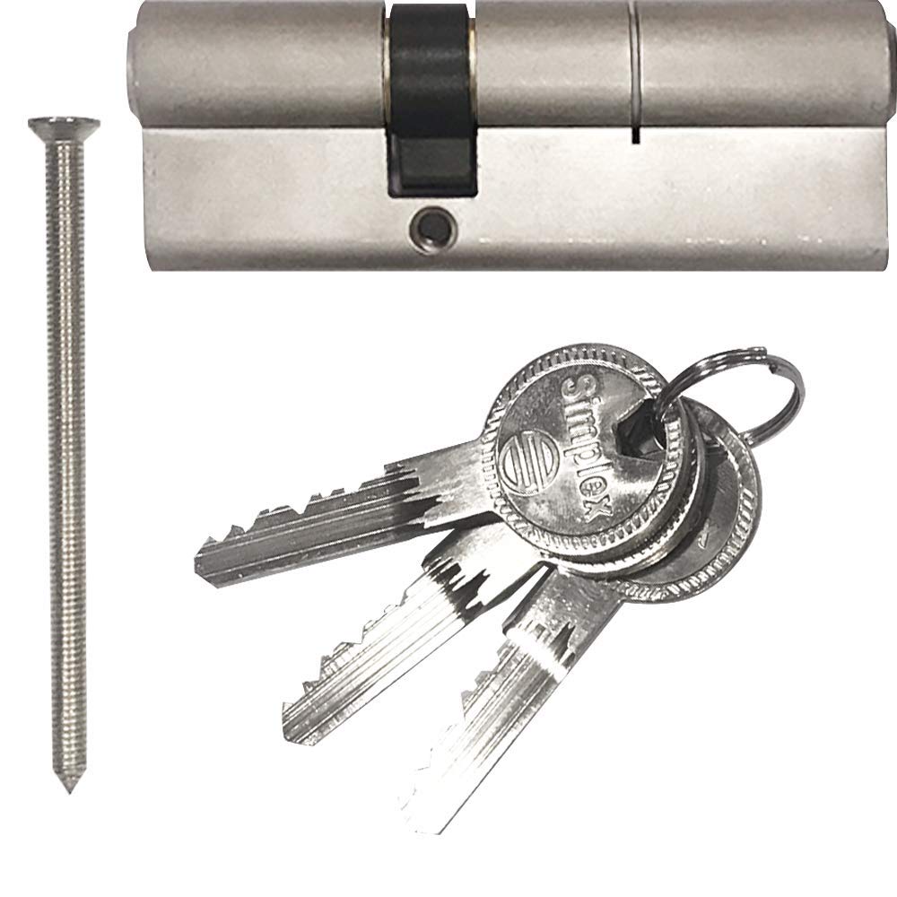 Agp Simplex Euro Profile Door Lock Cylinder Key Plus Key | Desertcart Aruba