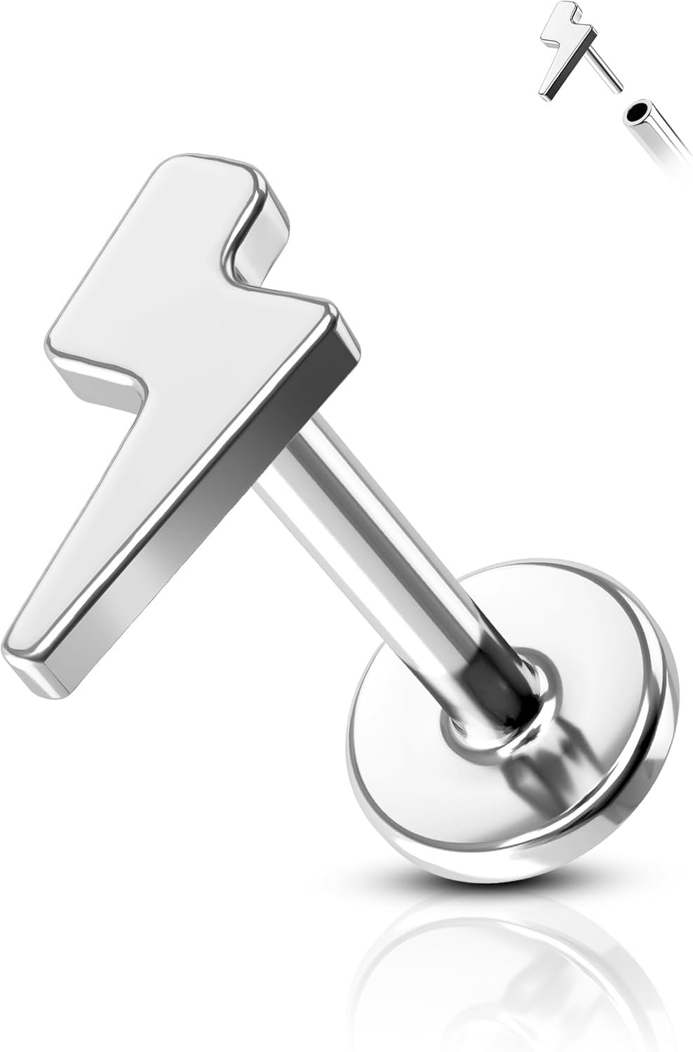 Amazon.com: Agrewd Minimalist Flash G23 Solid Titanium Cartilage ...