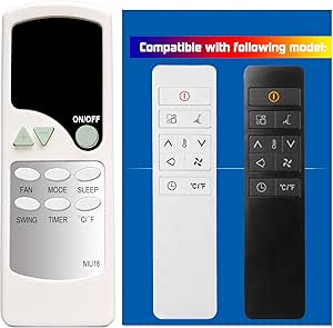Amazon.com: Replacement Remote Control for Dimplex DCPAC07C,Devanti PAC ...
