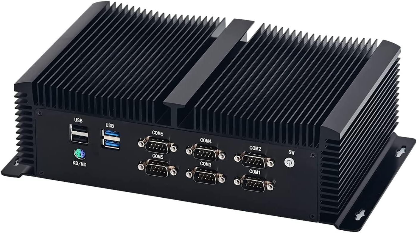 Amazon.co.jp: Fanless Industrial Computer Mini PC Intel Core i5 10200H ...