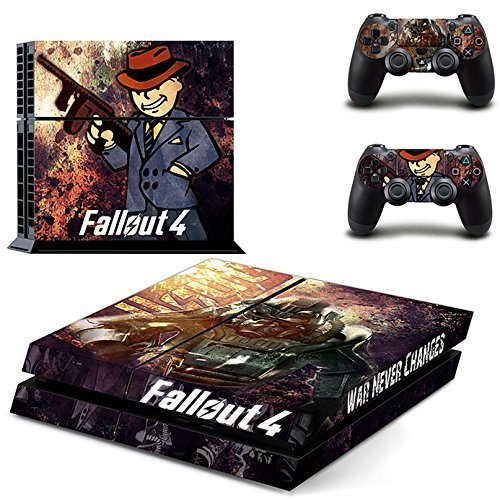 Fallout 4 HD Ps4 Skin Set With 2 dualshock 4 controller Skins : Amazon ...