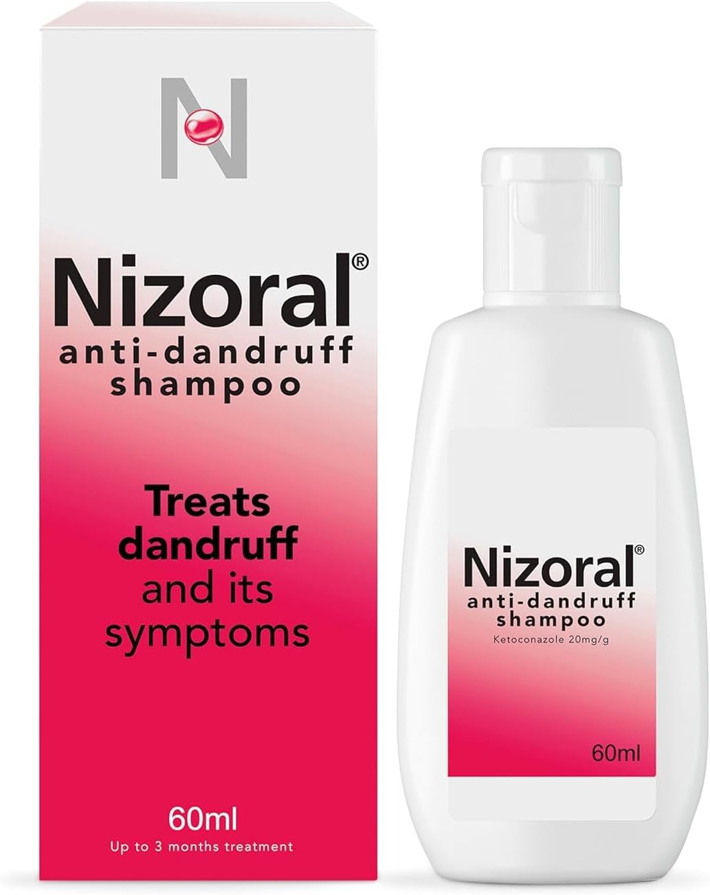 Nizoral Anti Dandruff Shampoo, Perfect for Dry Flaky and Itchy Scalp ...