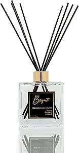 Amazon.com: BRIGANTI Dozen Roses | Premium Reed Diffuser Set with 8 Natural Reeds, Essential Oil ...