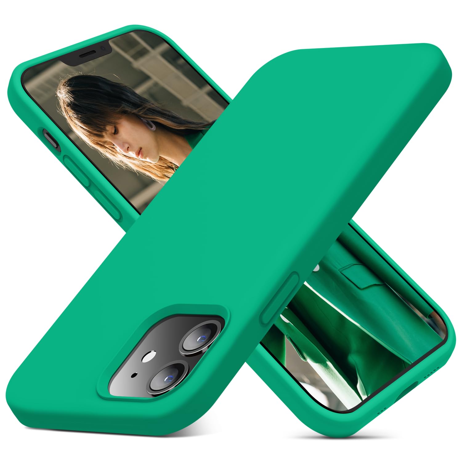 Amazon.com: JELE Shockproof Designed for iPhone 12/12 Pro Case, Liquid ...