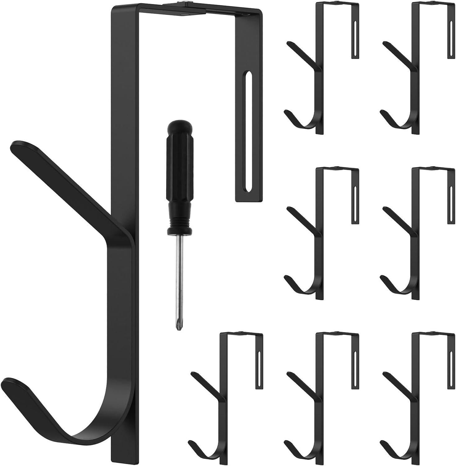 Amazon.com: LSCSJUNS 8Pcs Cubicle Hook Sturdy Metal Wall Hooks ...