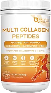 Amazon.com: NATURE TARGET Multi-Collagen-Peptides-Powder for Joint ...