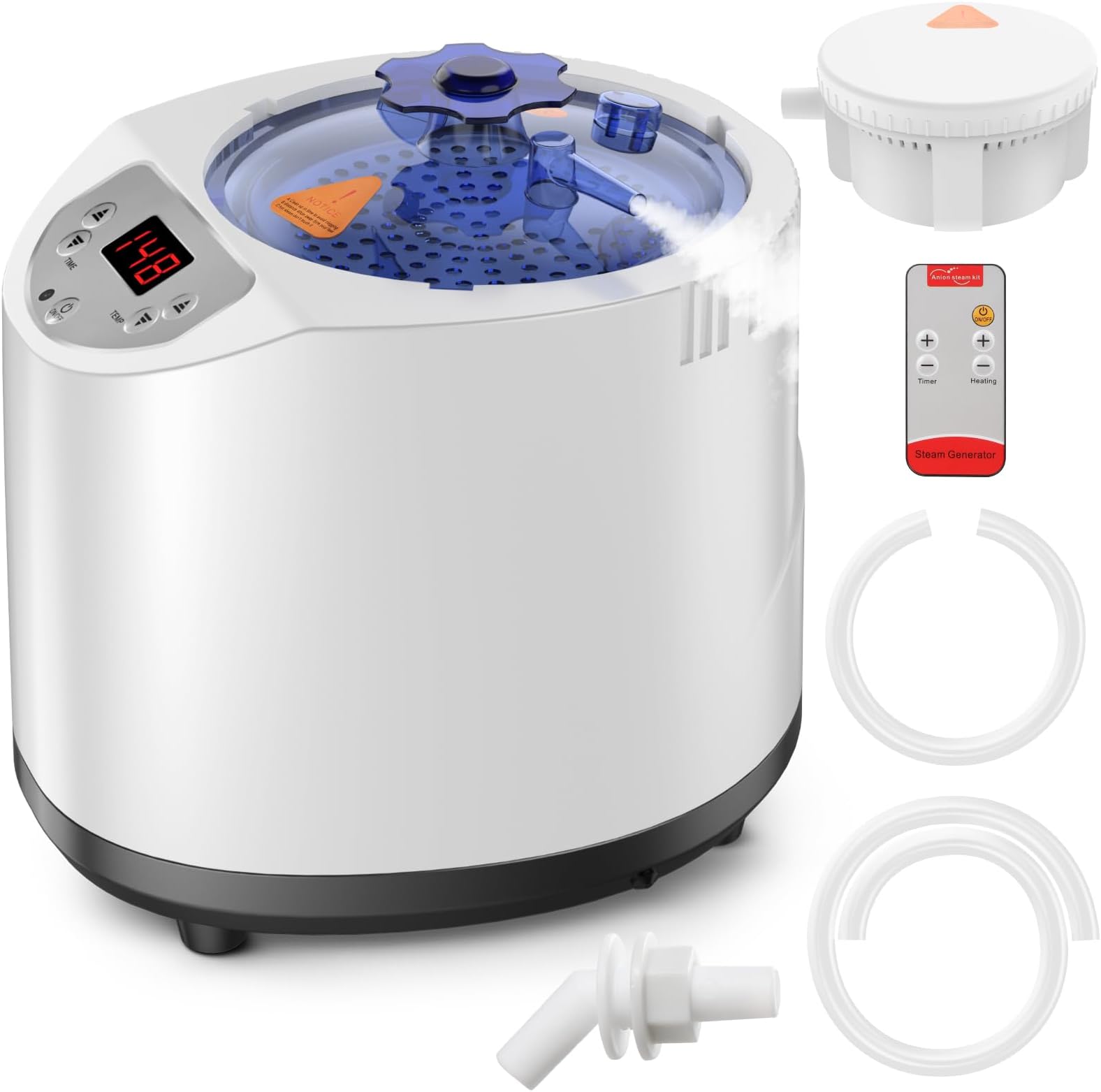 Amazon.com : 2.6L Sauna Steamer Machine, Portable Steam Generator Sauna ...