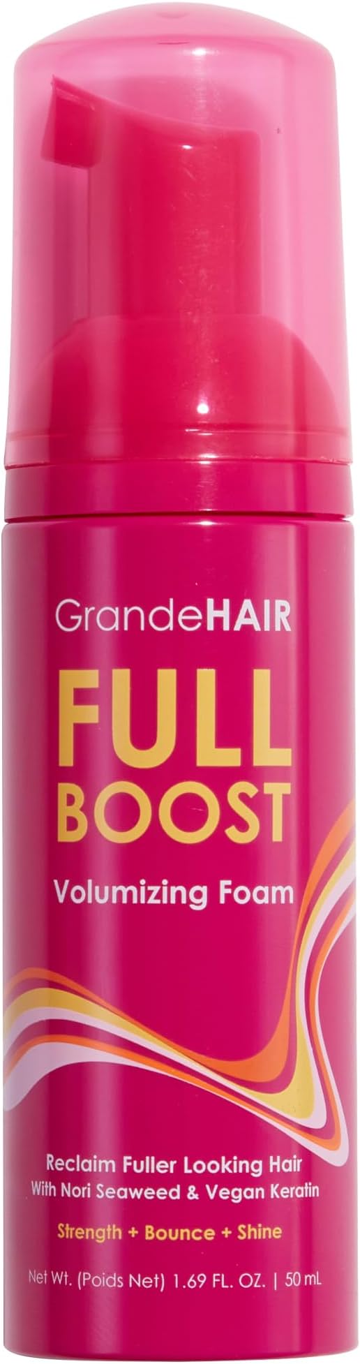 Amazon.com: Grande Cosmetics Volumizing Hair Foam For Instant Volume ...