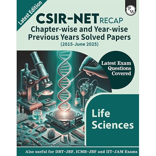 Buy PW CSIR - NET Recap Life Sciences Chapterwise & Yearwise Previous ...