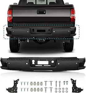 Amazon.com: ZONEEAKO Rear Bumper Assembly compatible with 2015-2019 ...