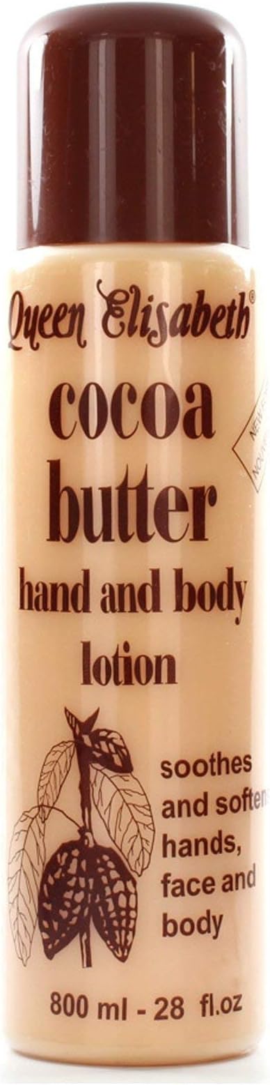Amazon.com : QUEEN ELISABETH COCOA BUTTER HAND AND BODY LOTION 800ML ...
