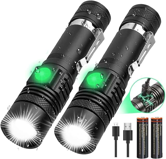 Amazon.com: snap on flashlight rechargeable