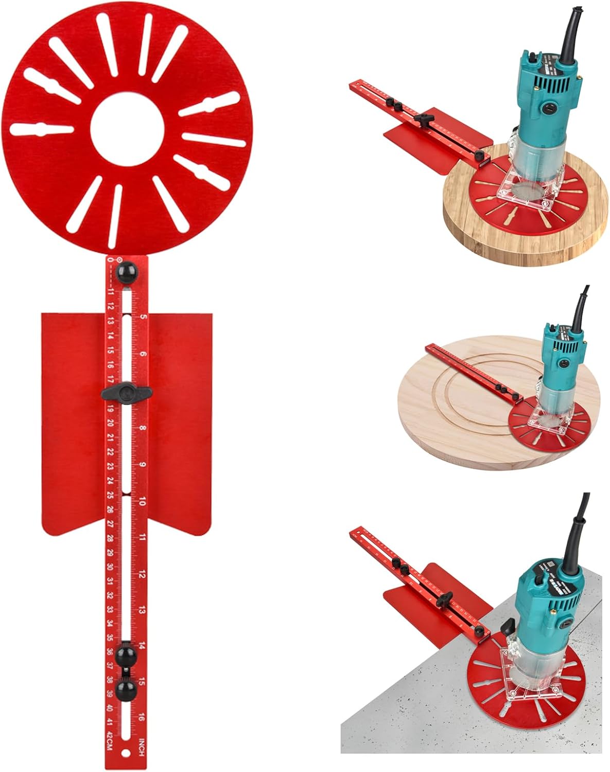 Upgraded Router Milling Groove Bracket-Cabinet Hardware Jig with ...