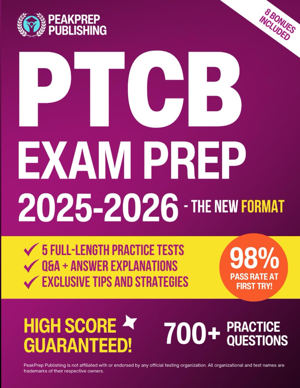 PTCB Exam Prep 2025-2026: The Complete Guide To Passing The Exam On ...