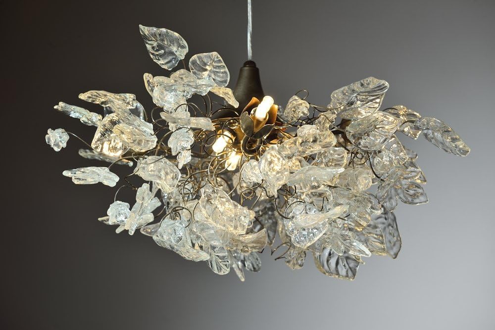 Chandelier Shades - Transparent bouquet - Ceiling Lamp Decorations for ...
