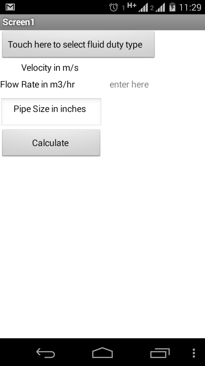 Pipe Sizing Calculator: app su Amazon Appstore