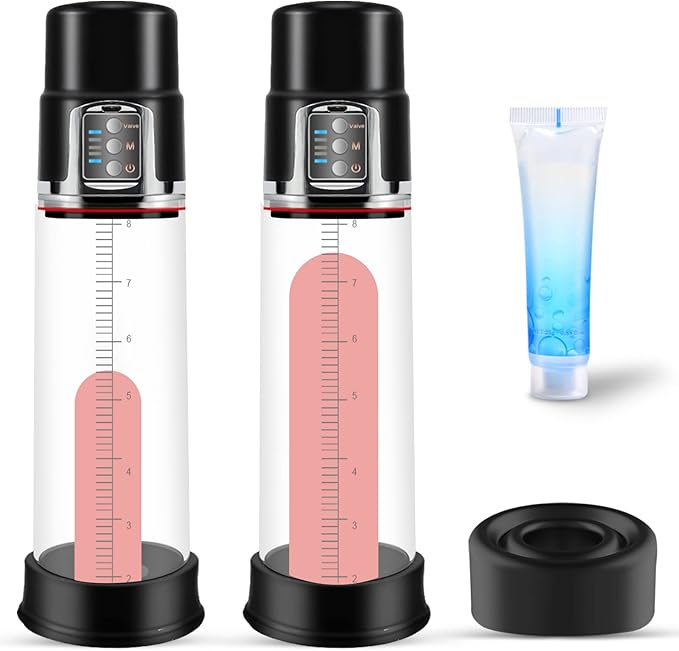 Amazon.com: LOVENOTE Rechargeable Penis Vacuum Pump with 4 Suction ...