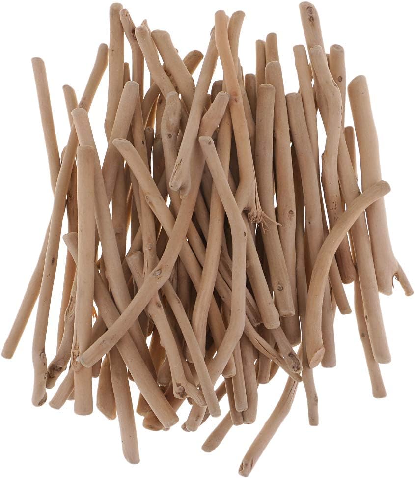 Rayher 65229000 Bundle of 20 Wooden Sticks with Bark for DIY Crafts ...