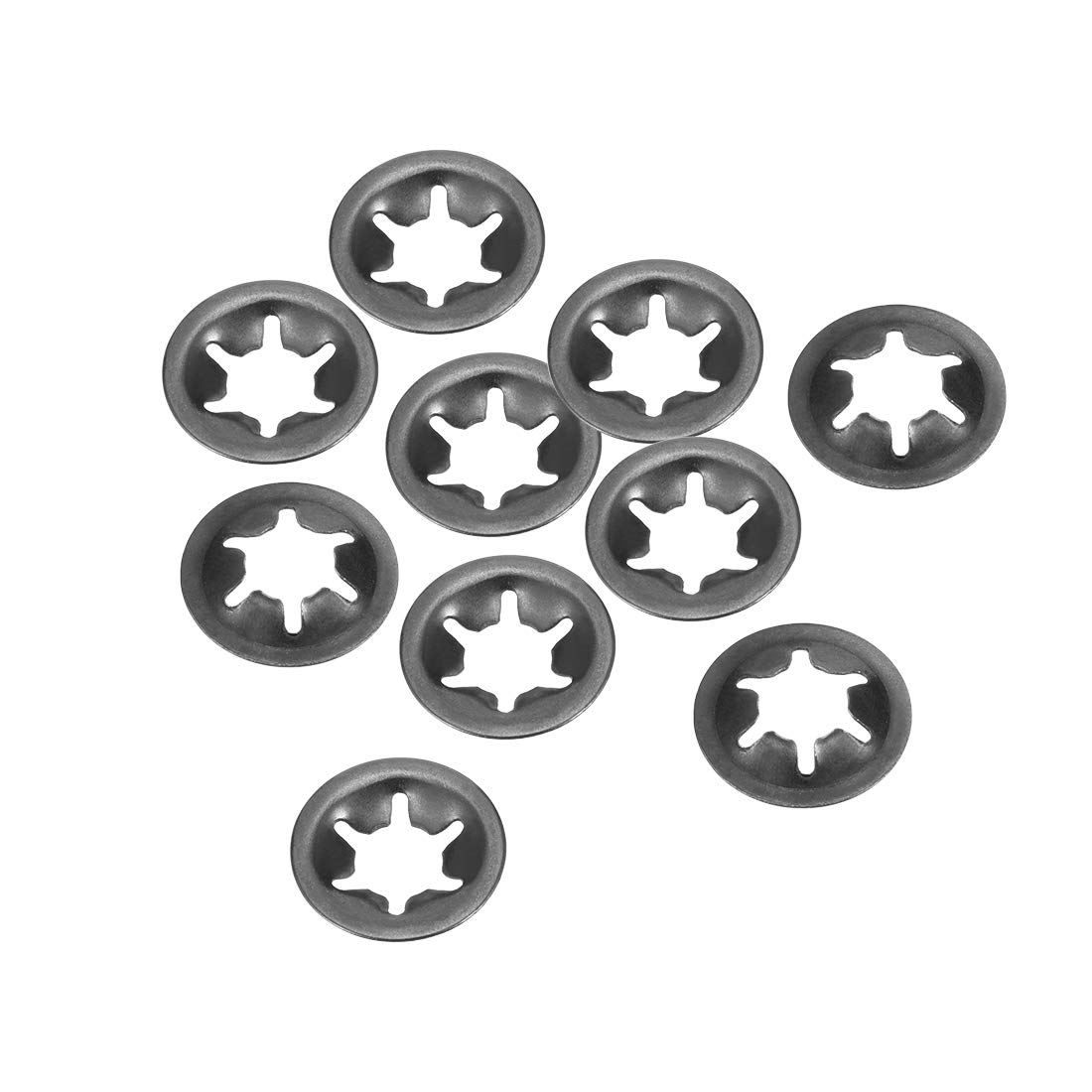 uxcell M12 ing Washer 11.2mm I.D. 25mm O.D. Internal Tooth Washers Push ...