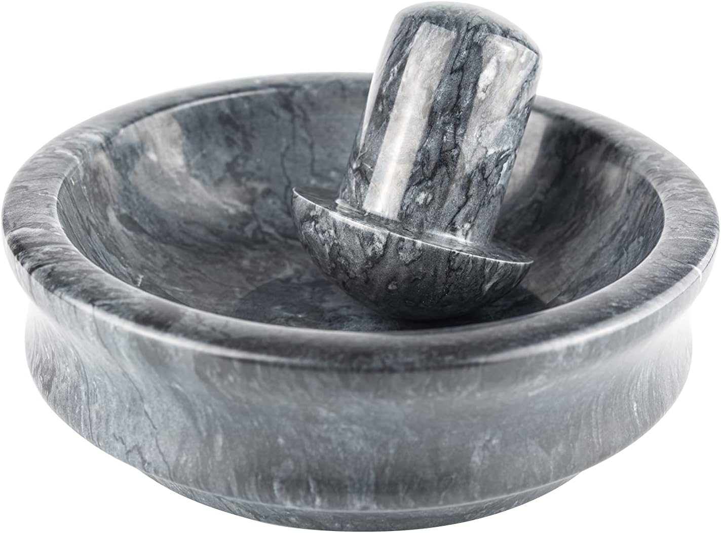 BergHOFF – Leo Stoneware Mortar and Pestle Set – White – Large,17 x 11 ...