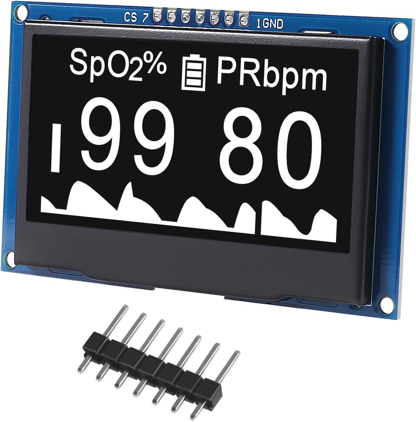 Amazon.com: 2.42 inch OLED Display Module 2.42" Screen 128x64 Pixel ...