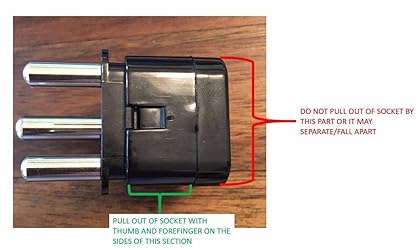 Amazon.com: OREI Australia, New Zealand, China Power Plug Adapter, AU ...