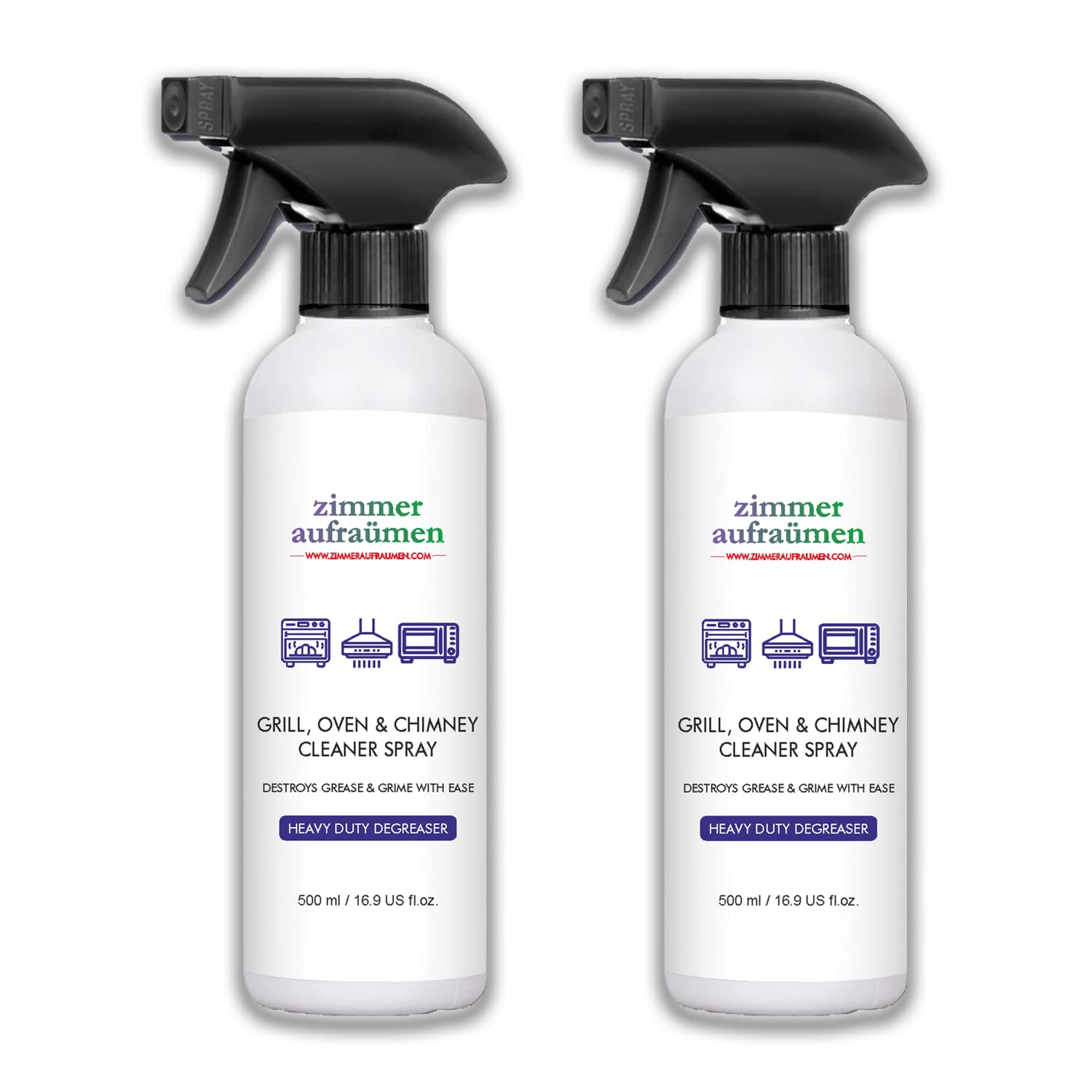Zimmer Aufraumen Grill, Oven & Chimney Cleaner Spray 500ml + Grill, Oven & Chimney Cleaner Spray ...