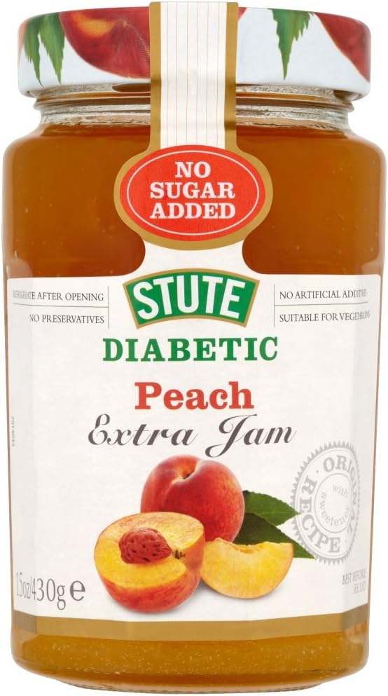 Stute Diabetic Jam Peach 430g / Sugar Free : Amazon.com.au: Pantry Food ...