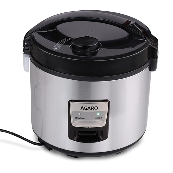 Buy AGARO Regency Electric Rice Cooker, 5L Ceramic Coated Inner Bowl ...