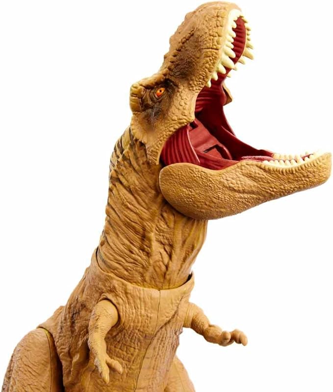 Amazon.com: Jurassic World Tyrannosaurus T Rex Dinosaur Toy with Sound ...