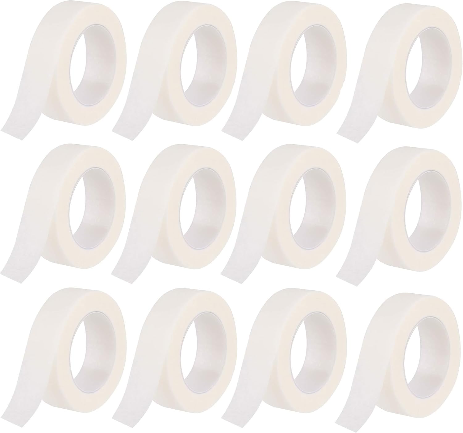 Amazon.com: AmeriCan Goods [Pack of 12 Rolls] Micropore Paper Tape 1X10 ...