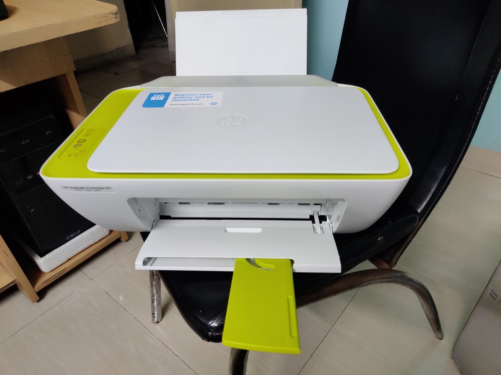 HP DeskJet 2135 All-in-One Ink Advantage Colour Printer : Amazon.in ...