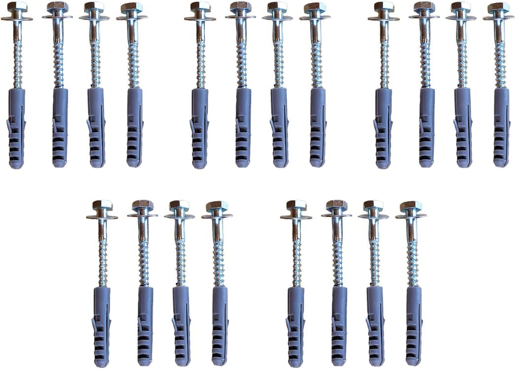 ForgeFix Coach Screws | M10 x 200mm | Zinc Plated | Bag 10 : Amazon.co ...