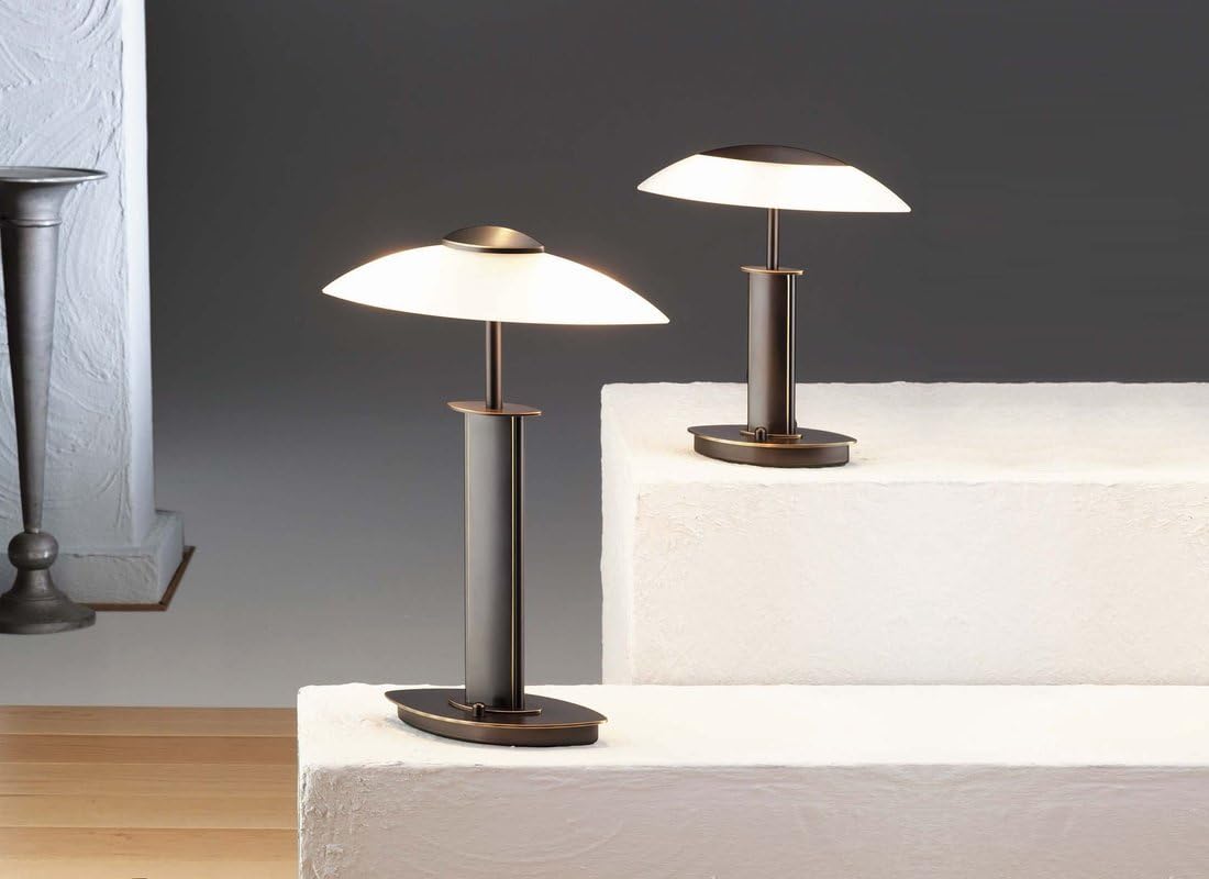 Holtkotter 6244 HBOB SW Two Light Table Lamp, Hand Brushed Old Bronze ...