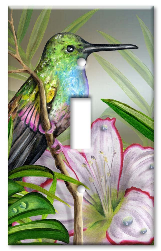 Art Plates - Hummingbird at Rest Switch Plate - Single Toggle - Amazon.com