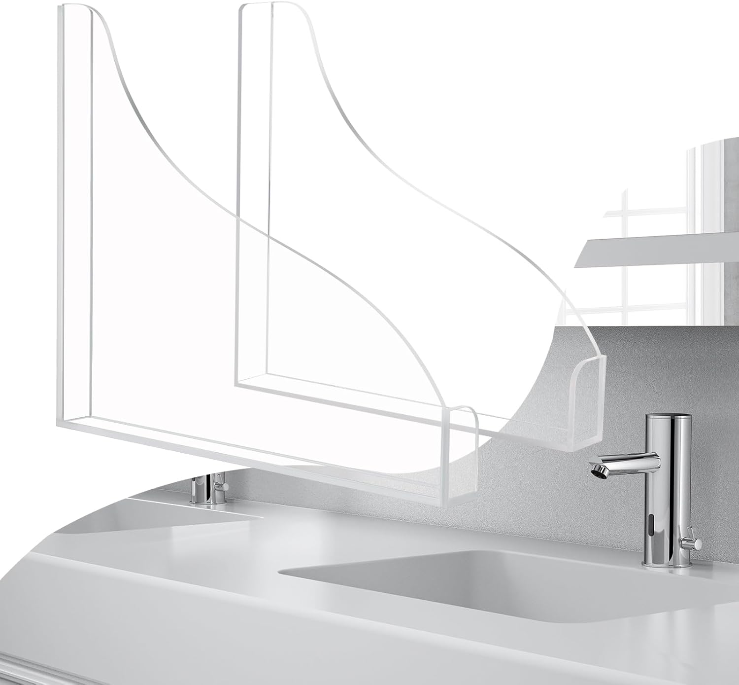 Amazon.com: jooivin Shower Splash Guard Kit, 2Pcs Water Splash Guard ...