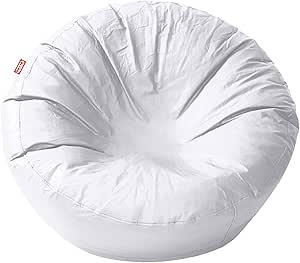 Puff Circular Estandar 85 cm de diametro x 42 de Ancho. (Blanco ...