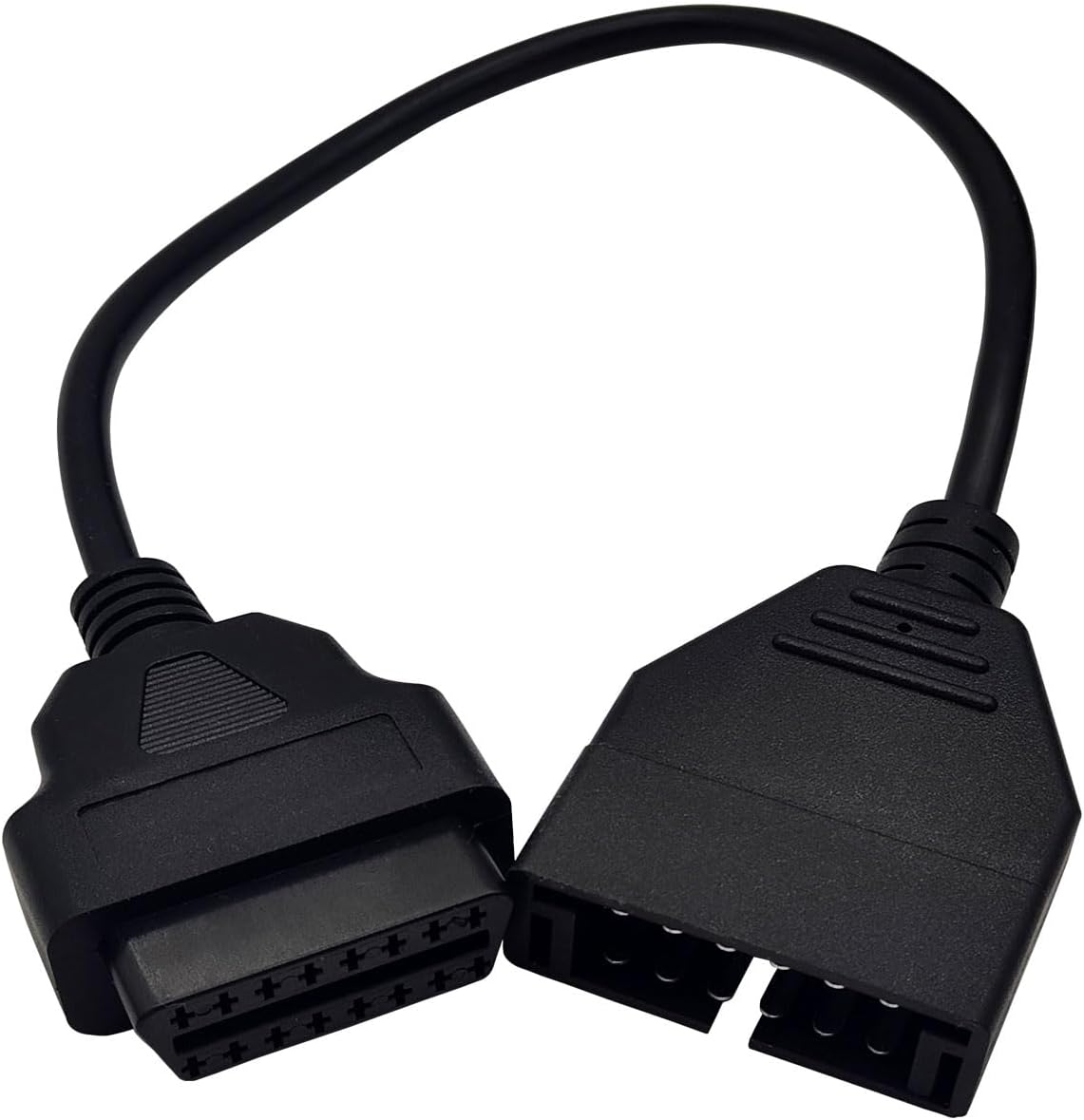 OBD1 to OBD2 Adapter，OBD1 12 Pins to OBD2 16 Pins Diagnostic Tool ...