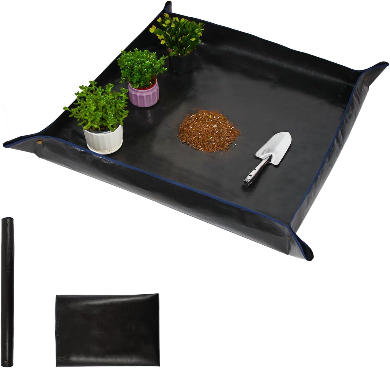 Amazon.com : BIUWING 39.4" x 39.4" Plant Repotting Mat, Large Foldable ...