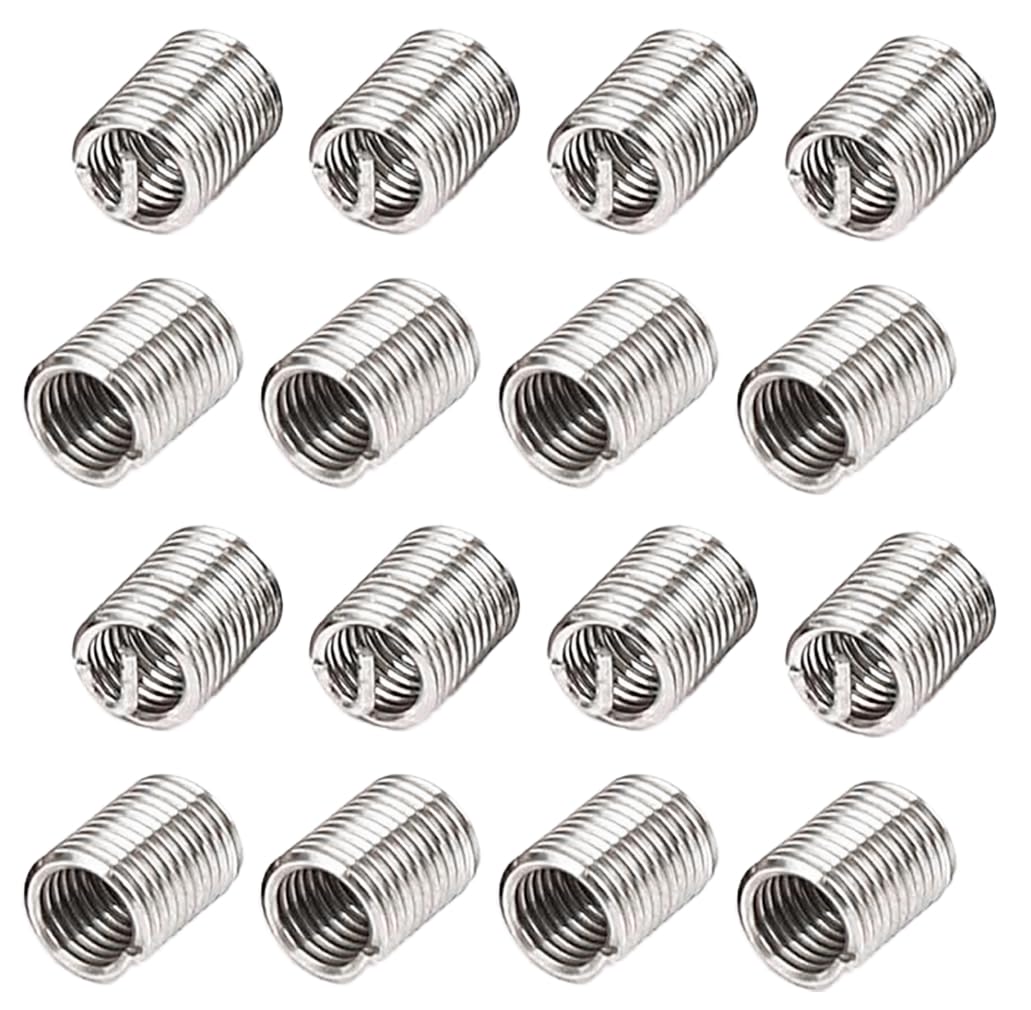 M3 x 0.5mm x 2.5D Helicoil Type Screw, 304 Stainless Steel Wire Thread ...