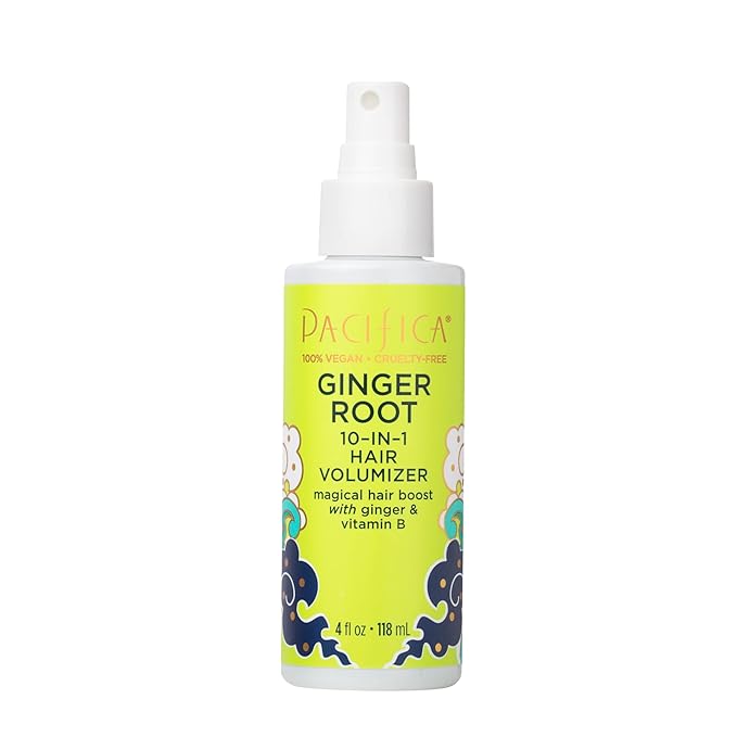 Amazon.com : Pacifica Beauty Ginger Root 10 In 1 Hair Volumizer Spray ...