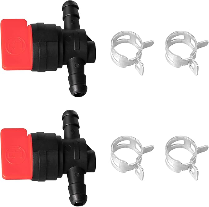 Amazon.com: Fuel Shut Off Valve for Mower - 1/4" Fuel Cut Off Valve for ...