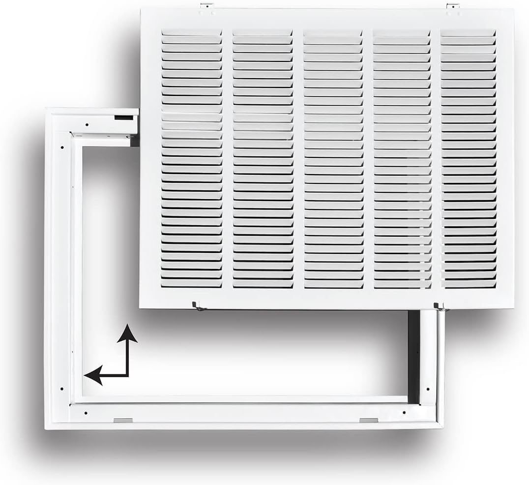 ProSelect PSFGW2025-100 20" x 25" Wall/Ceiling Grille - White - Amazon.com