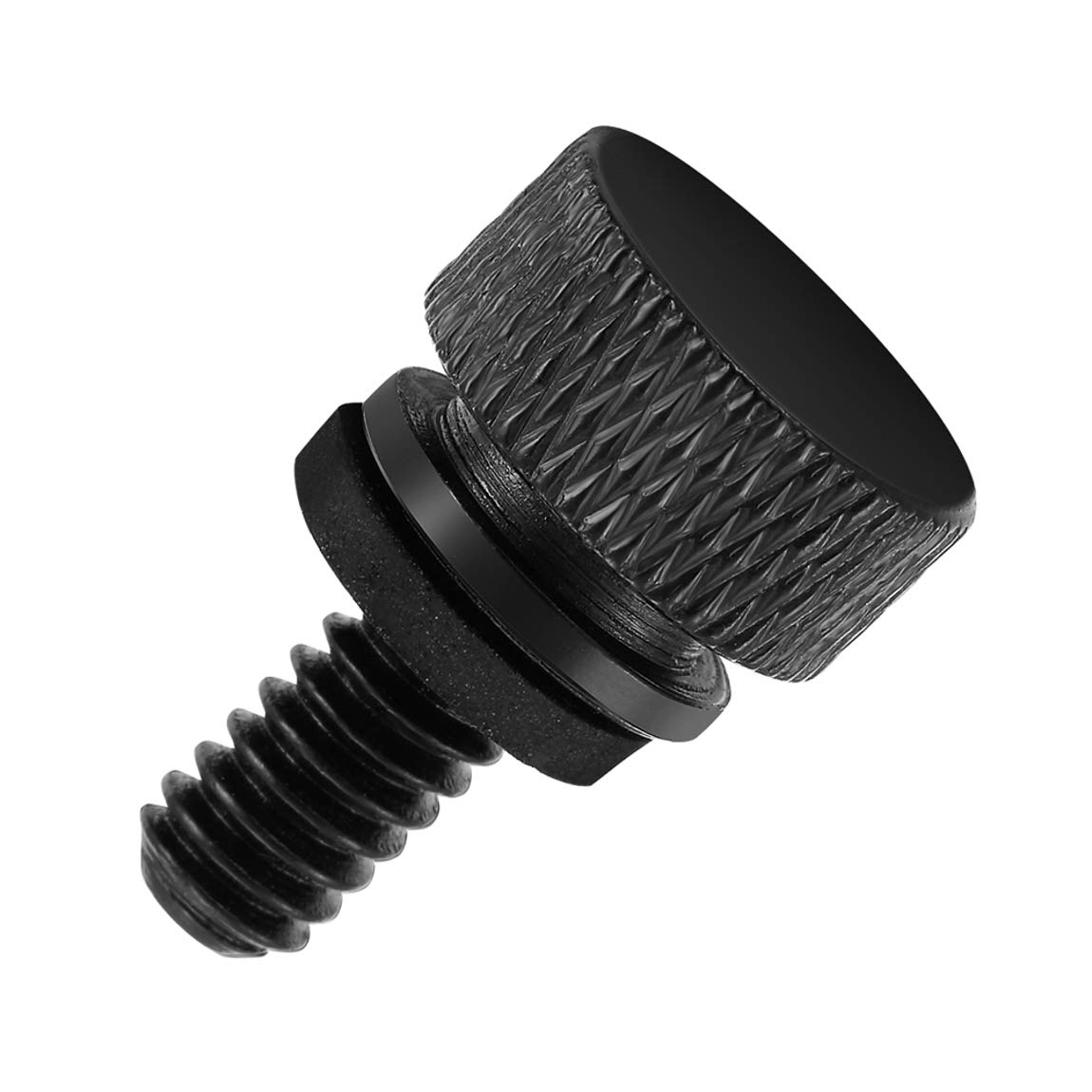 Snapklik.com : Black Rear Fender Seat Bolt Tab Screw Compatible For ...