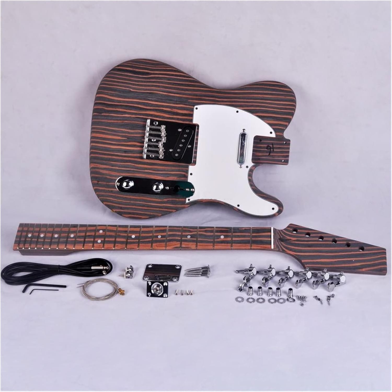 kit per chitarra incompiuto Kit Chitarra Elettrica Fai-da-te Corpo E ...