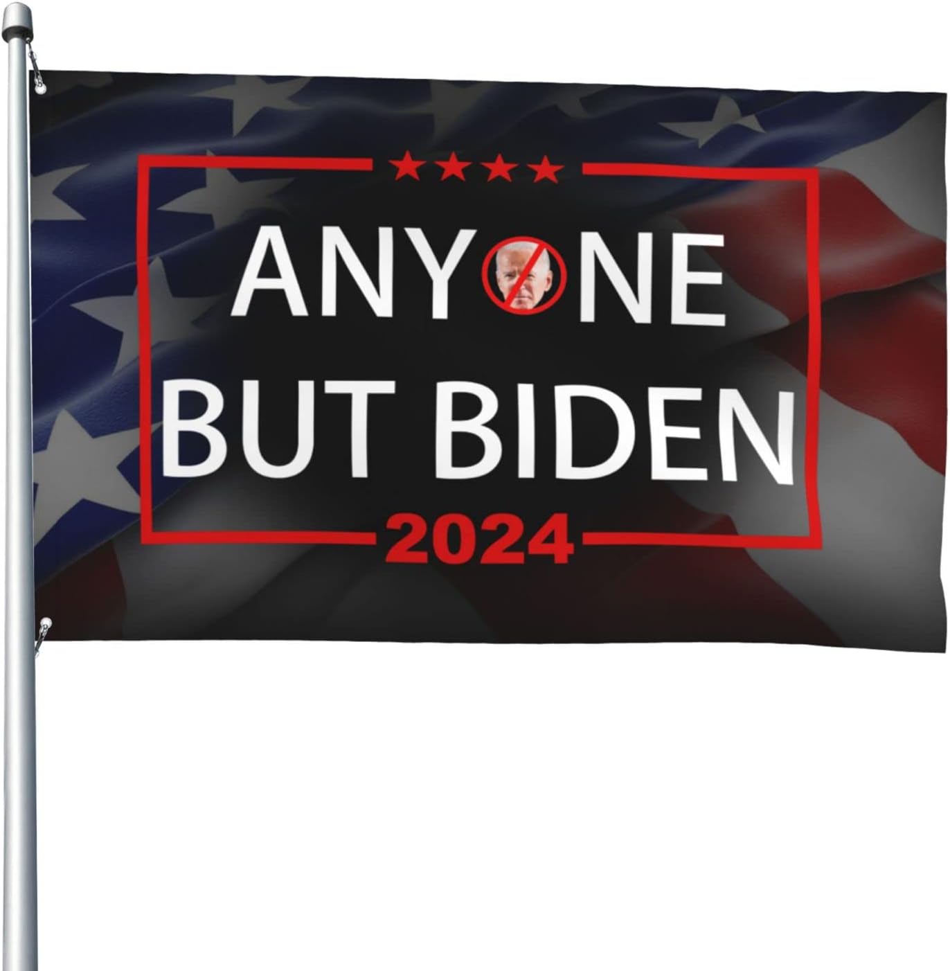 Amazon.com : Anyone But Biden 2024 Flag 4X6 Feet - Vivid Color and Fade ...